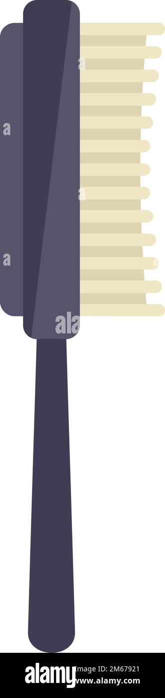 Foot bath brush icon flat vector. Spa water. Pedicure massage isolated ...