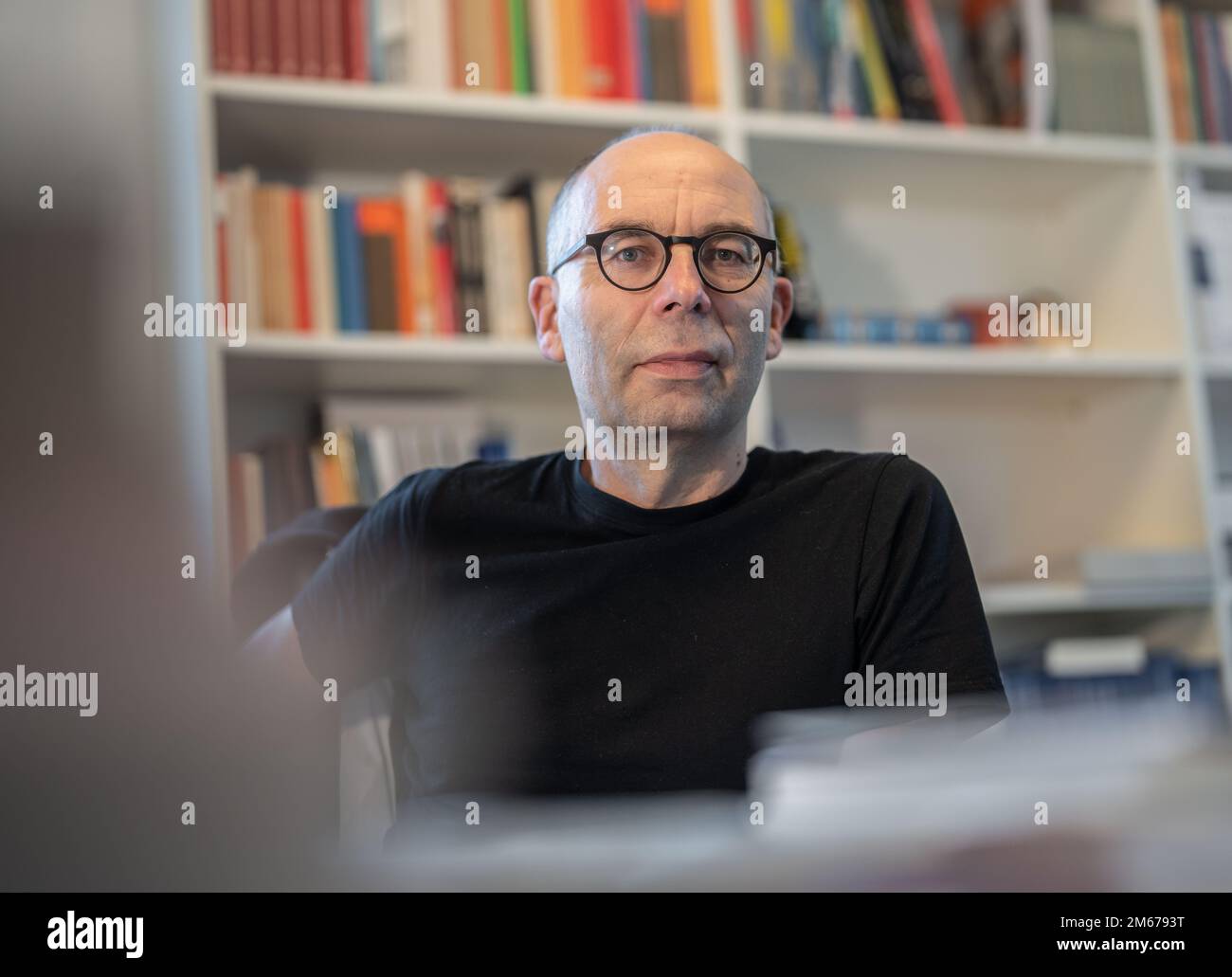 08 December 2022, Hessen, Frankfurt/Main: Stephan Lessenich, director of the Institute for ...