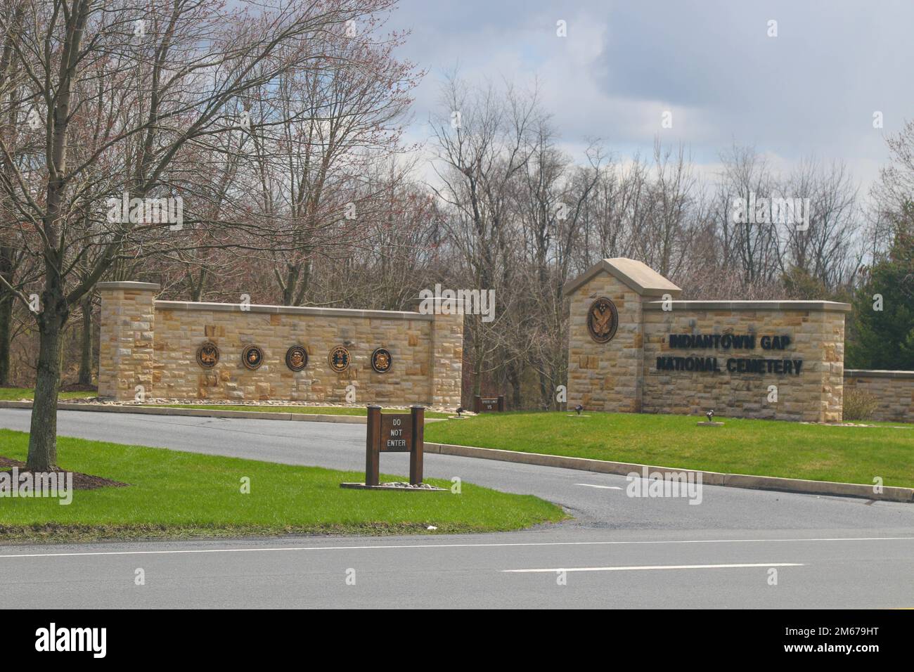 Indiantown Gap National Cemetery Stock Photo - Alamy