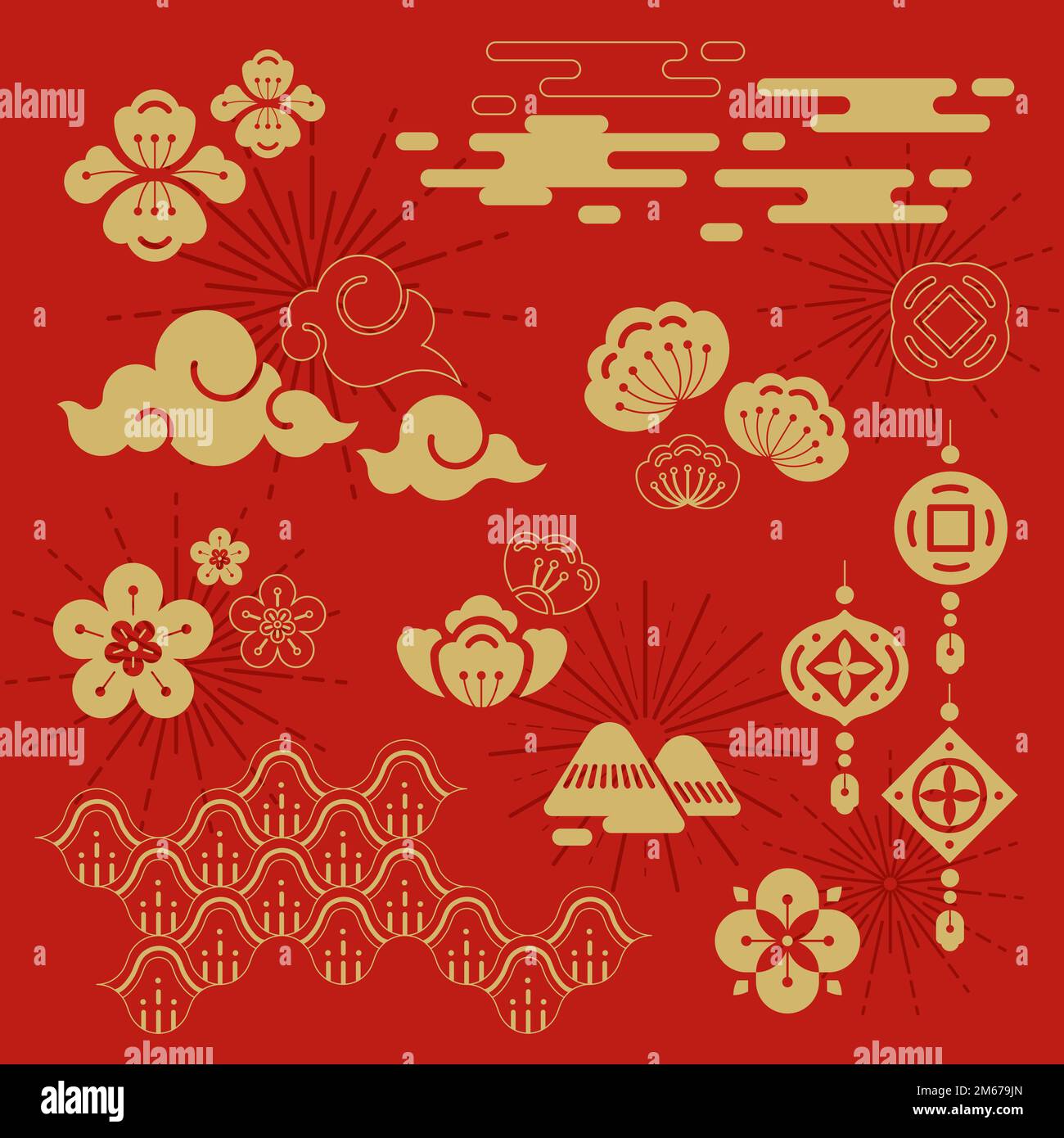 Chinese new year 2019 design Stock Vector Image & Art - Alamy