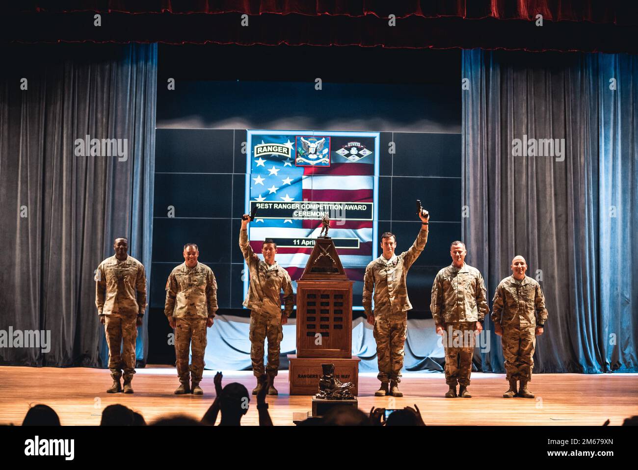 Winners of the 2022 Best Range Competition CPT Tymothy Boyle and CPT ...