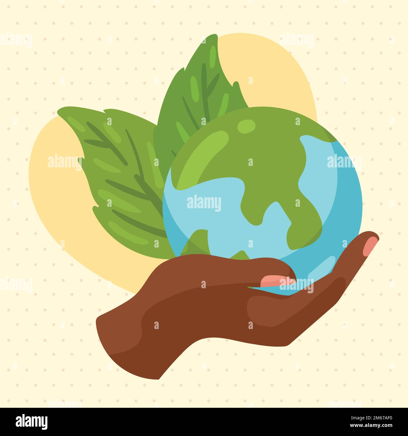 afro hand lifting earth planet Stock Vector Image & Art - Alamy