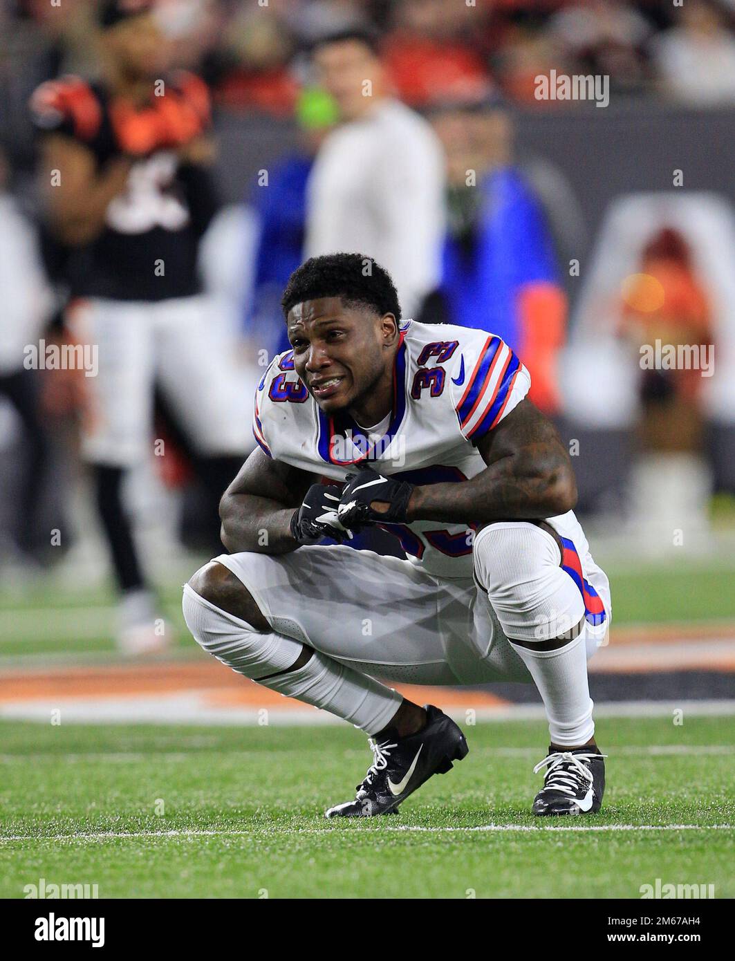 Cincinnati, Ohio, USA. 2nd Jan, 2023. Buffalo Bills cornerback Siran ...