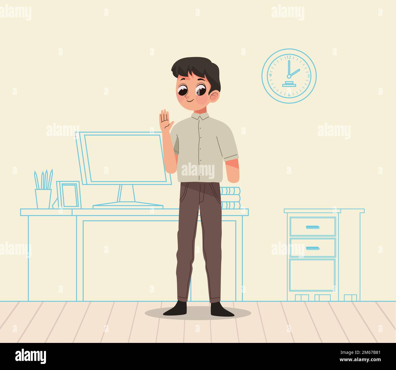 One time one place Stock Vector Images - Alamy