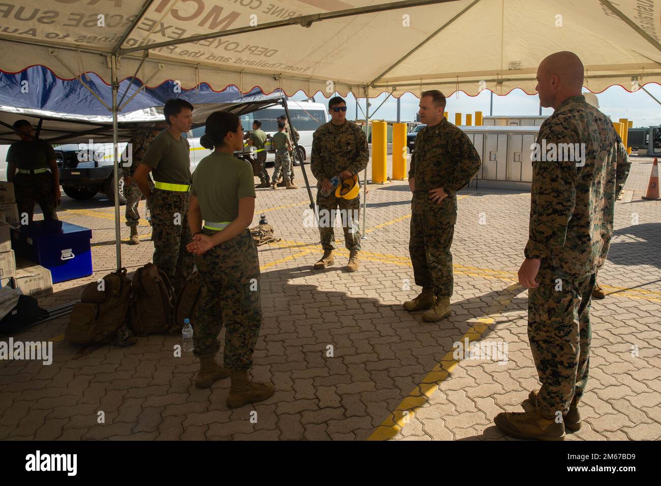 U.S. Marine Corps Col. Christopher T. Steele, the commanding officer of ...