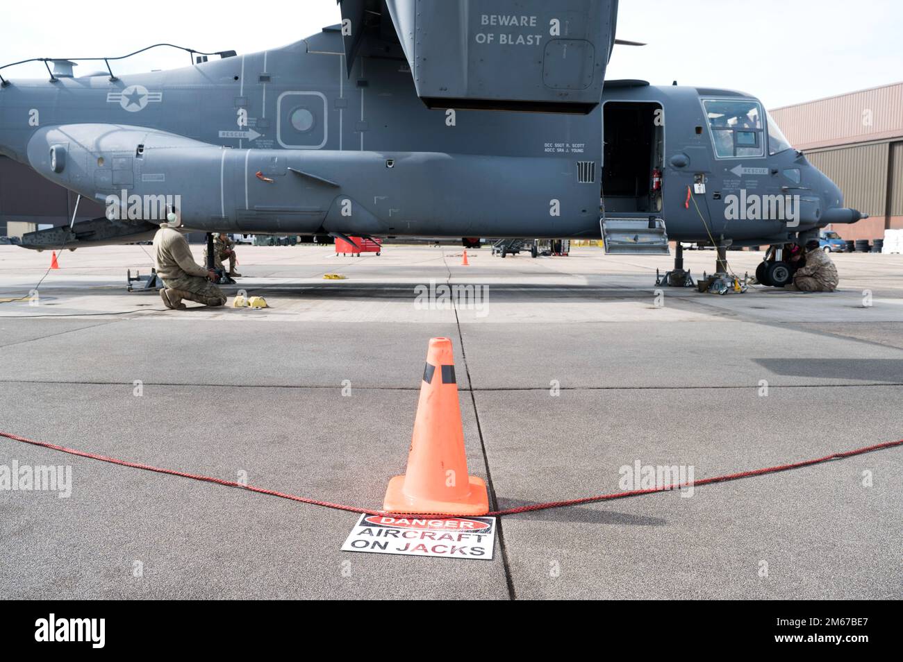 U.S. Air Force Maintenance Airman assigned to the 752nd Special ...