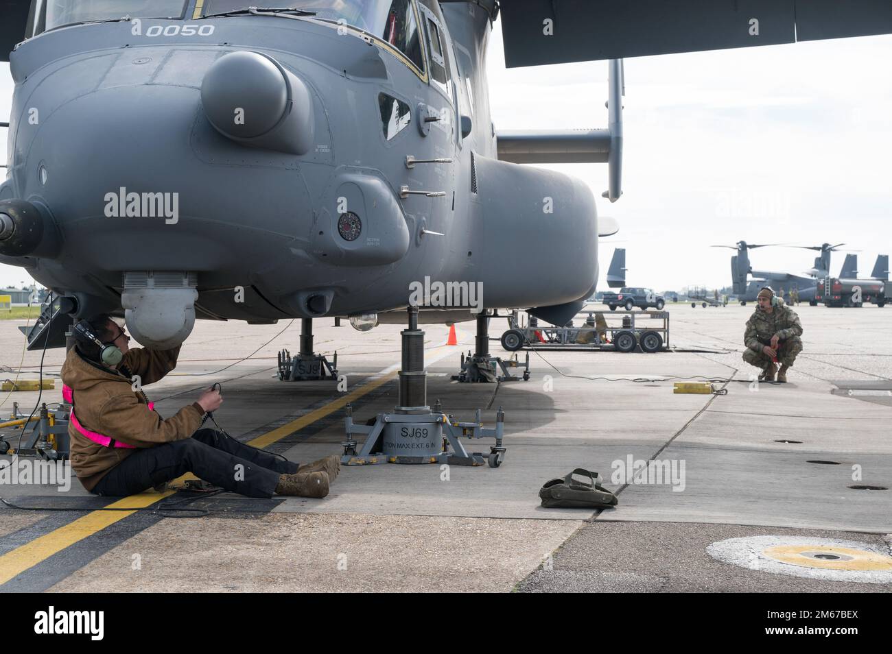 U.S. Air Force Maintenance Airman assigned to the 752nd Special ...