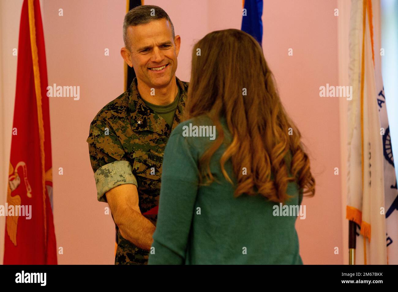 U.S. Marine Corps Brig. Gen. Andrew M. Niebel, commanding general of ...