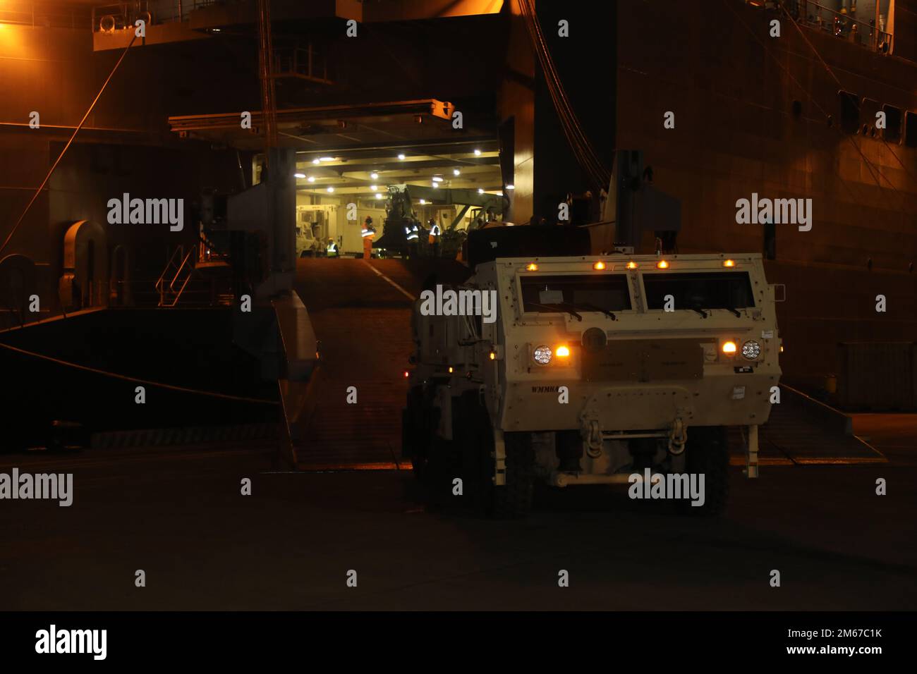 After completion of Balikatan 2022, all military vehicles from the Army ...