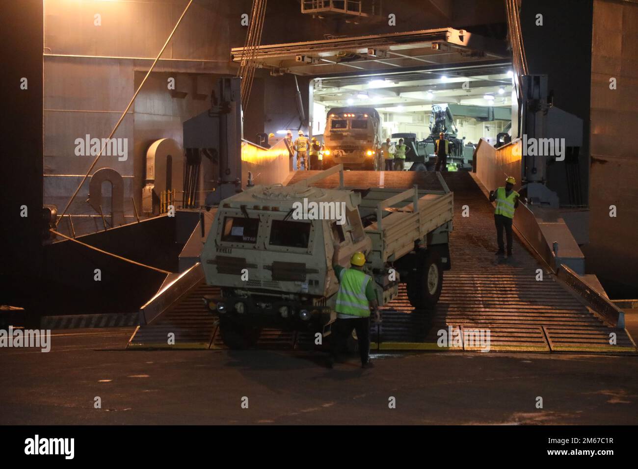 After completion of Balikatan 2022, all military vehicles from the Army ...