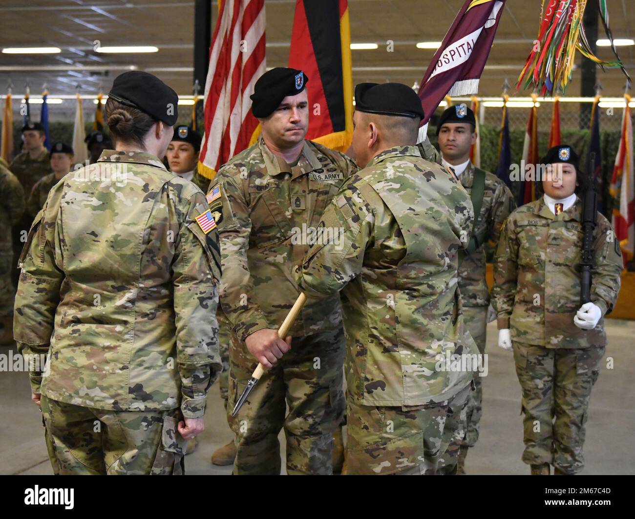 U.S. Army Master Sgt. Matthew Gray, Noncommissioned Officer in Charge ...