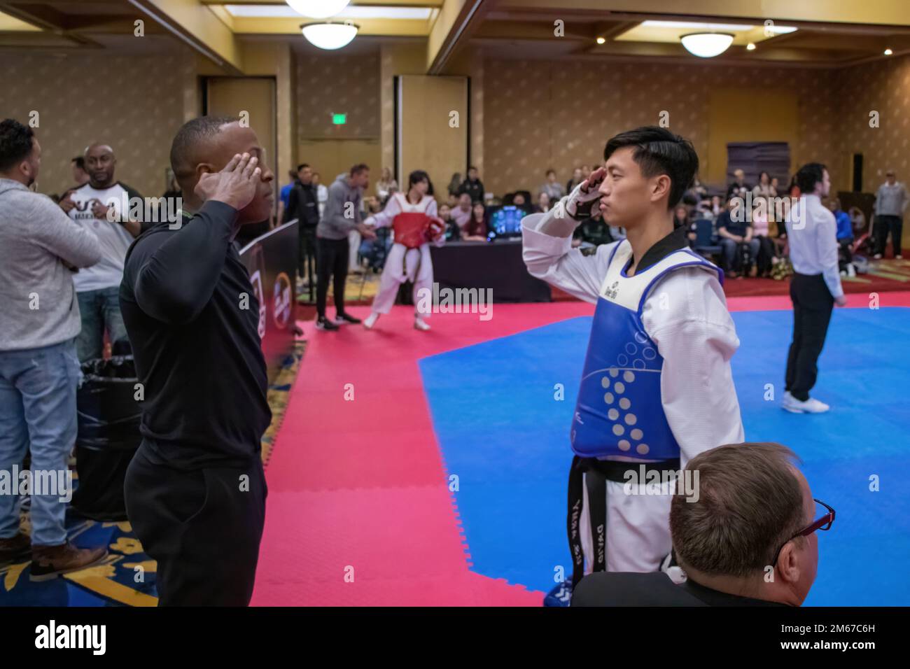 Taekwondo Soldier-athletes assigned to the U.S. Army World Class ...
