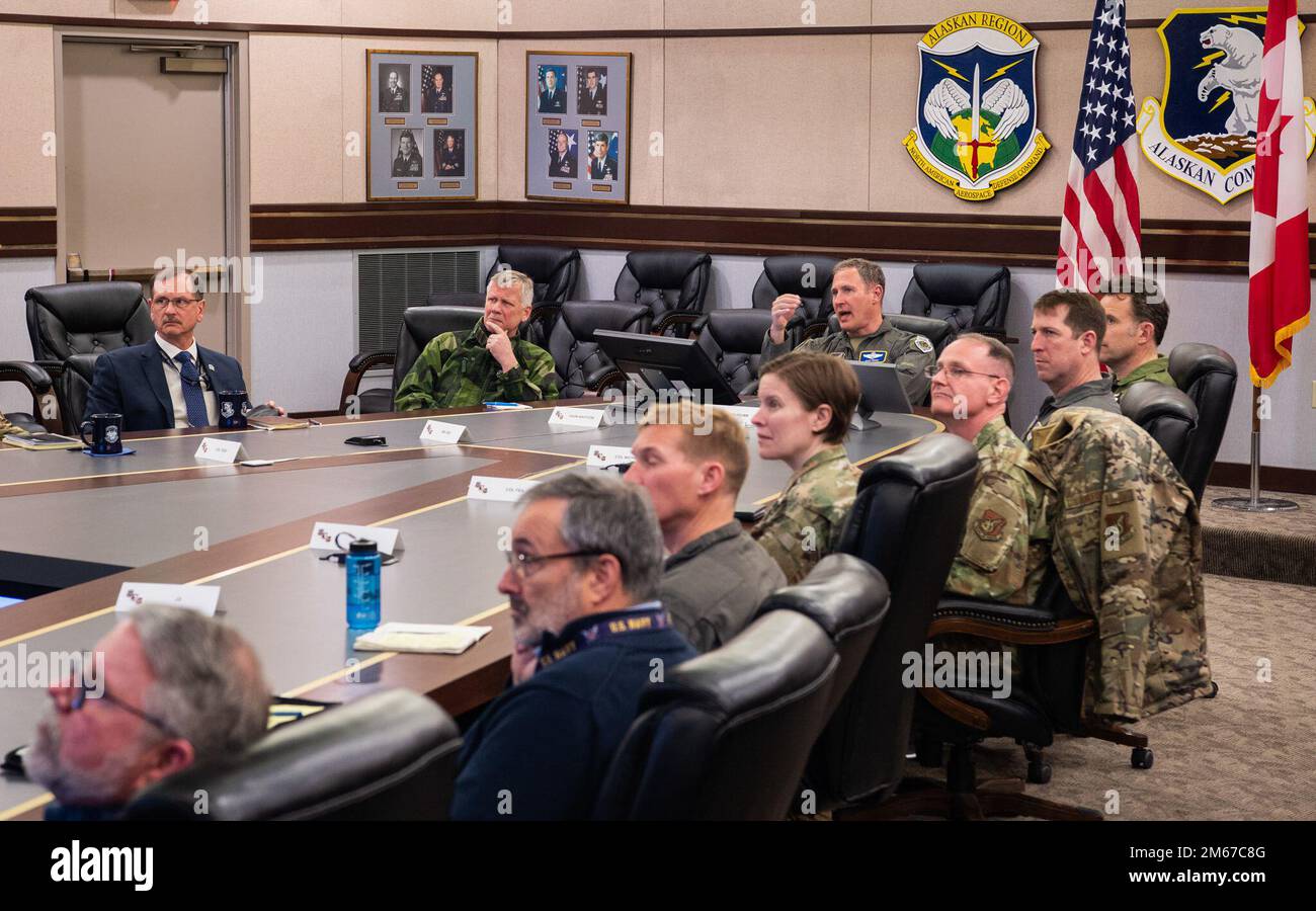Alaskan Command leadership welcomed Swedish Armed Forces Rear Admiral ...