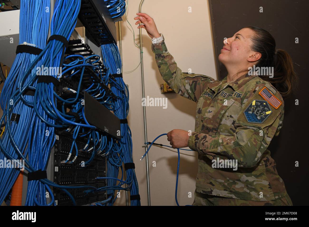 SCHRIEVER SPACE FORCE BASE, Colo. – U.S. Space Force Spc. 4 Aileen ...