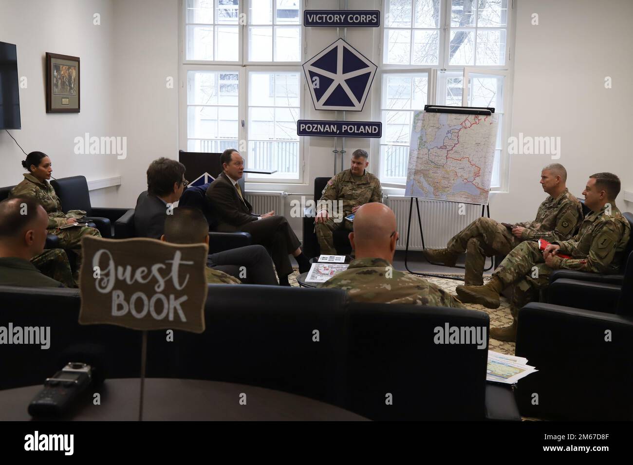 POZNAN, Poland - Maj. Gen. Jeffery Broadwater, deputy commanding ...