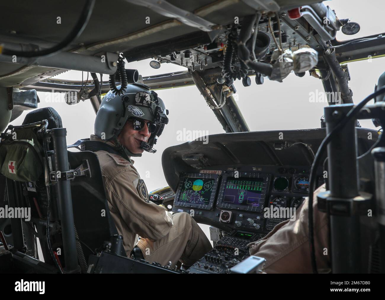 ZARQA, Jordan – A Royal Jordanian Armed Forces UH-60 Black Hawk Pilot ...