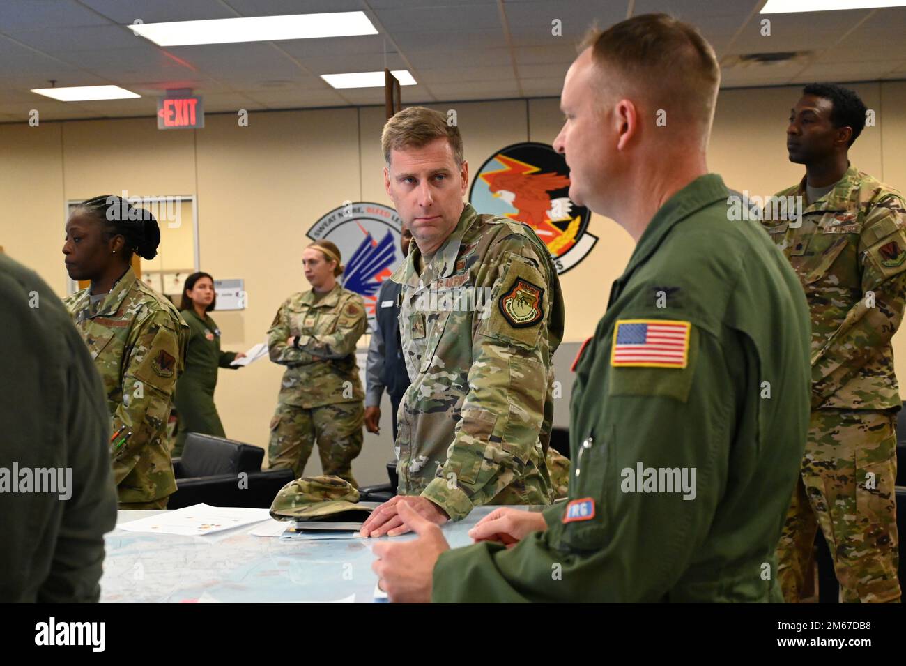 Brig. Gen. David Mineau, vice commander of Fifteenth Air Force, is ...