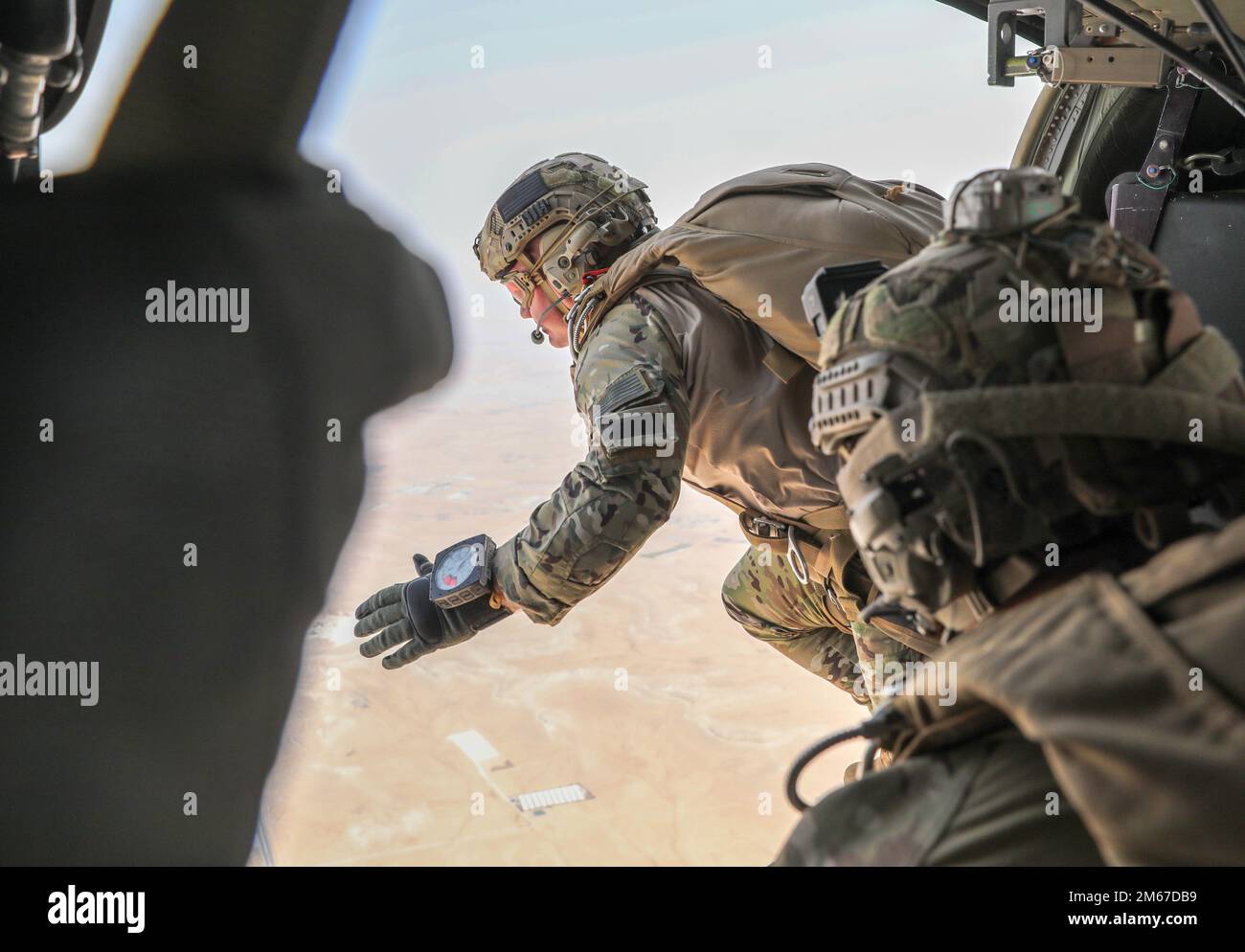 ZARQA, Jordan – US Special Forces operator descends from a Royal ...