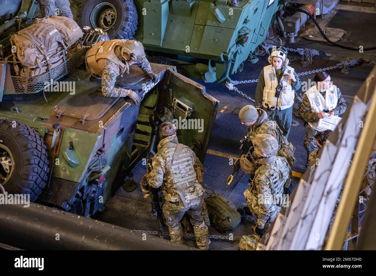 220411-N-PC065-2037 ATLANTIC OCEAN (April 11, 2022) – A U.S. Marine ...