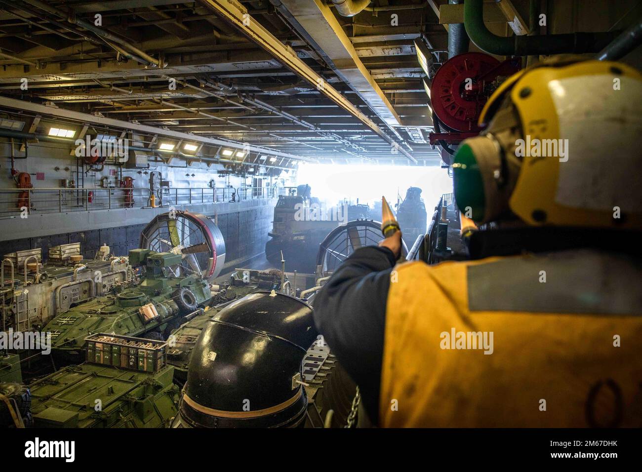 220411-N-PC065-1119 ATLANTIC OCEAN (April 11, 2022) – U.S. Navy Seaman ...