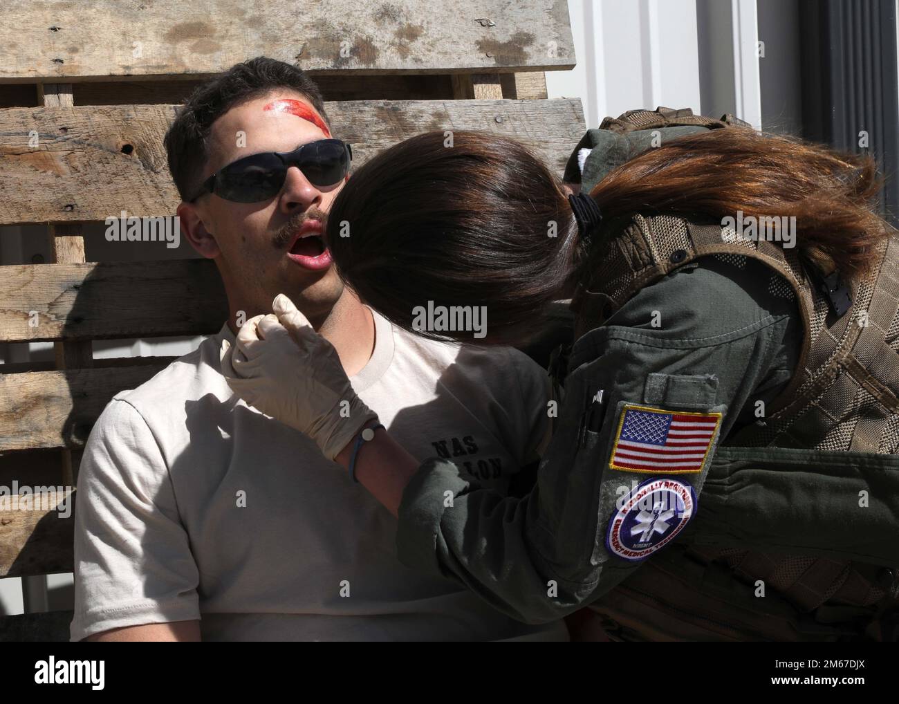 Hospital Corpsman 3rd Class Lauren Thomas, the Search and Rescue ...