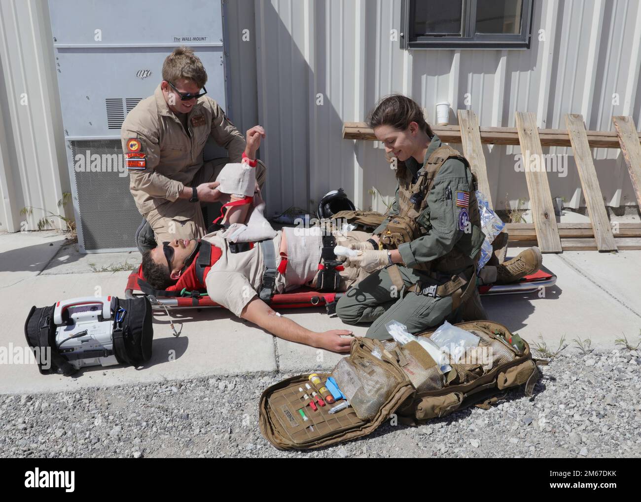 Hospital Corpsman 3rd Class Lauren Thomas, the Search and Rescue ...