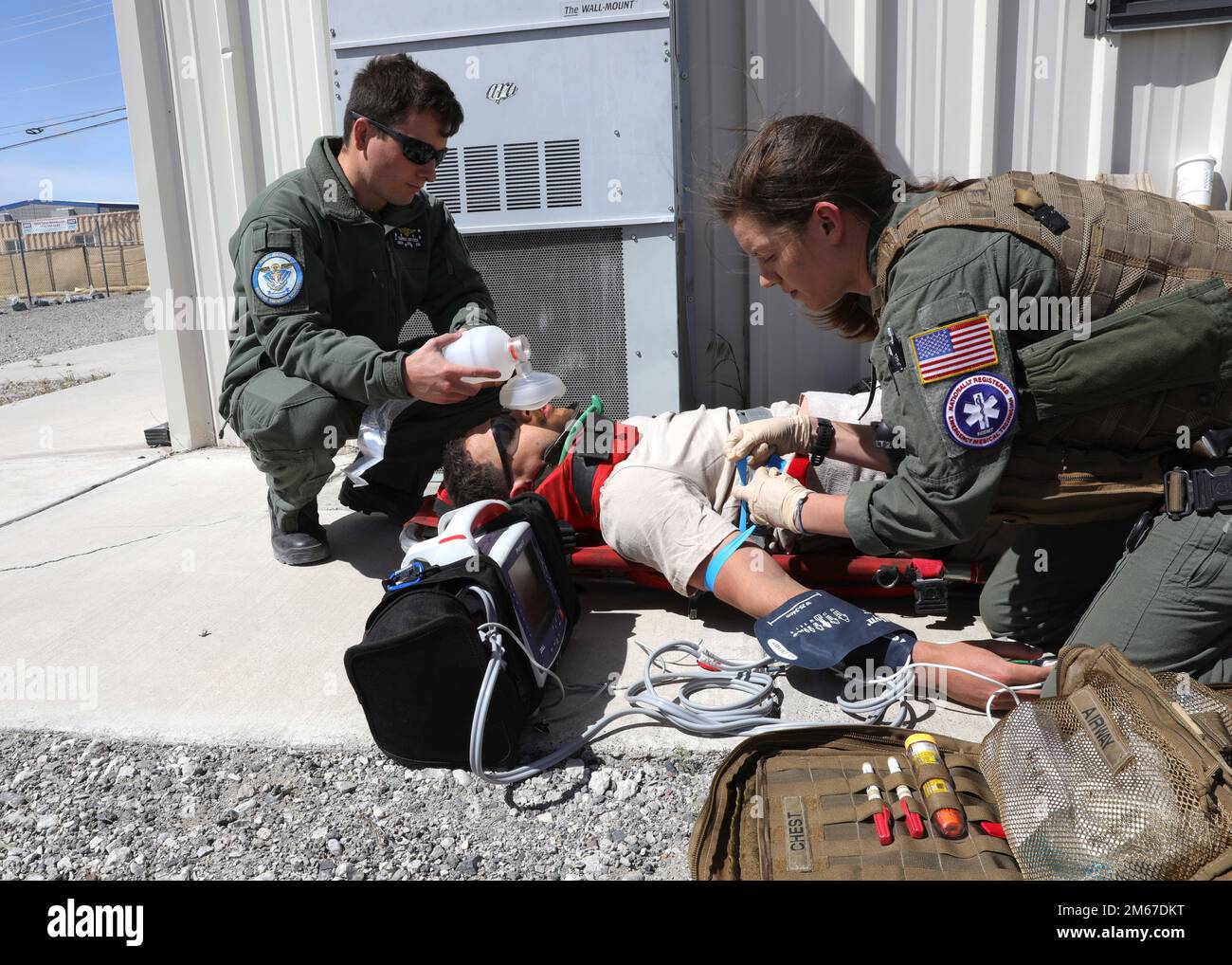 Hospital Corman 3rd Class Lauren Thomas, the Search and Rescue Medical ...