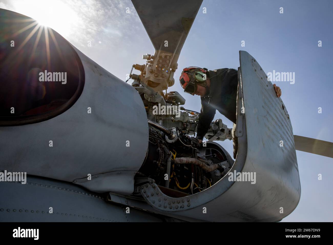 Aviation Structural Mechanic Airman Cruz Mendoza, assigned to ...