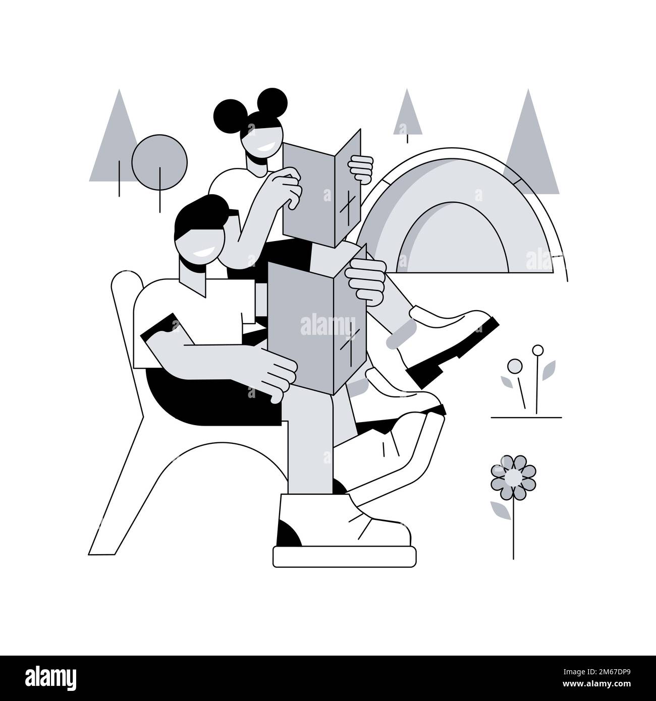 Christian prayer summer camp Cut Out Stock Images & Pictures - Alamy