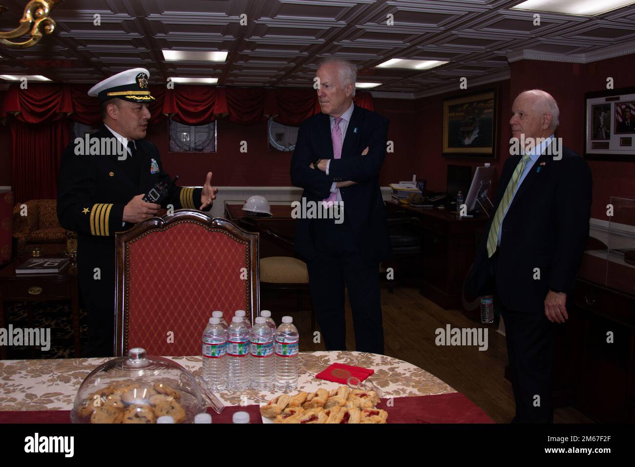 220412-N-RC359-1049 YOKOSUKA, Japan (April 12, 2022) Capt. Fred ...