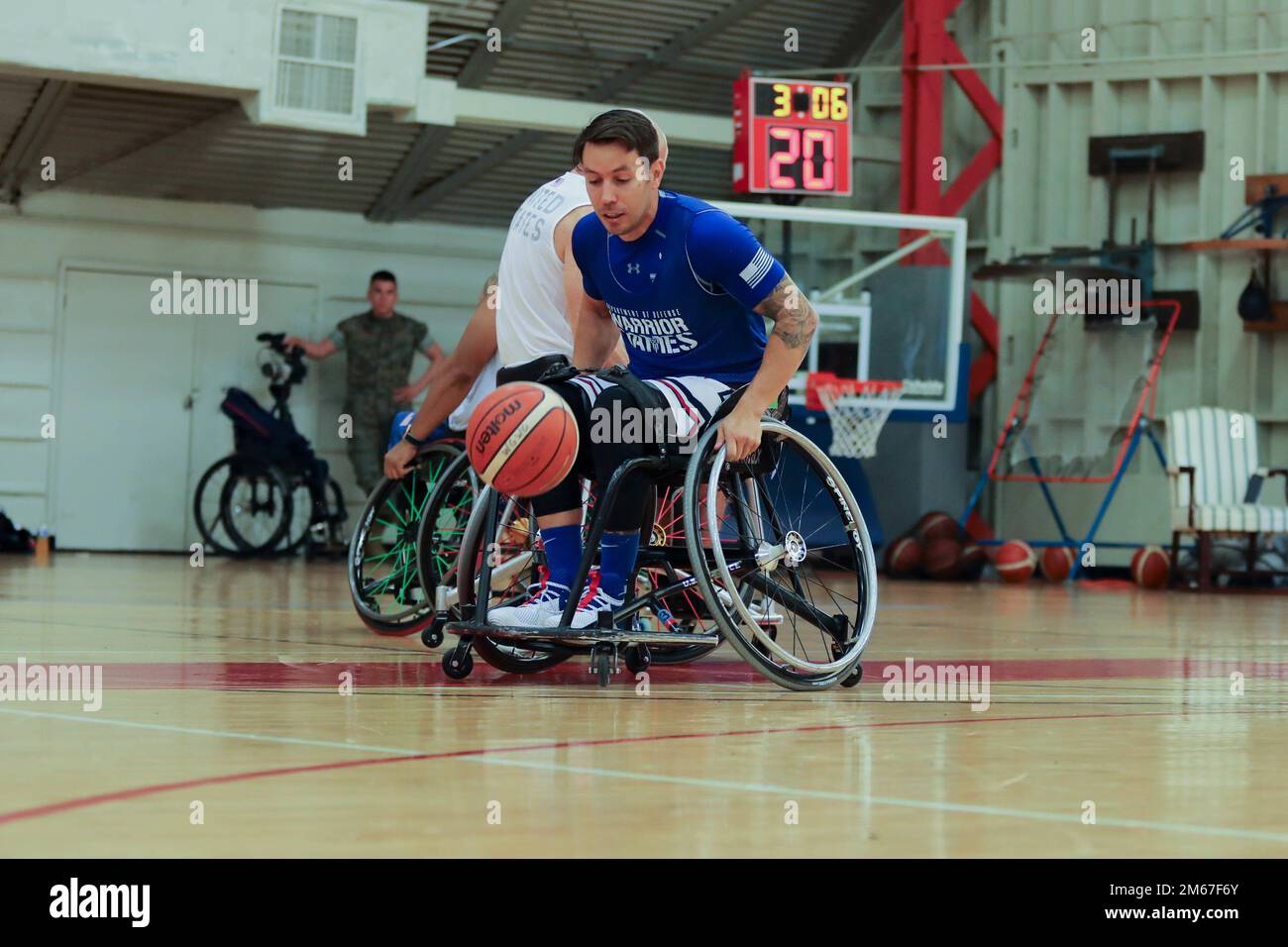 U.S. Air Force Master Sgt. Kenneth Guinn and U.S. Air Force Staff Sgt ...