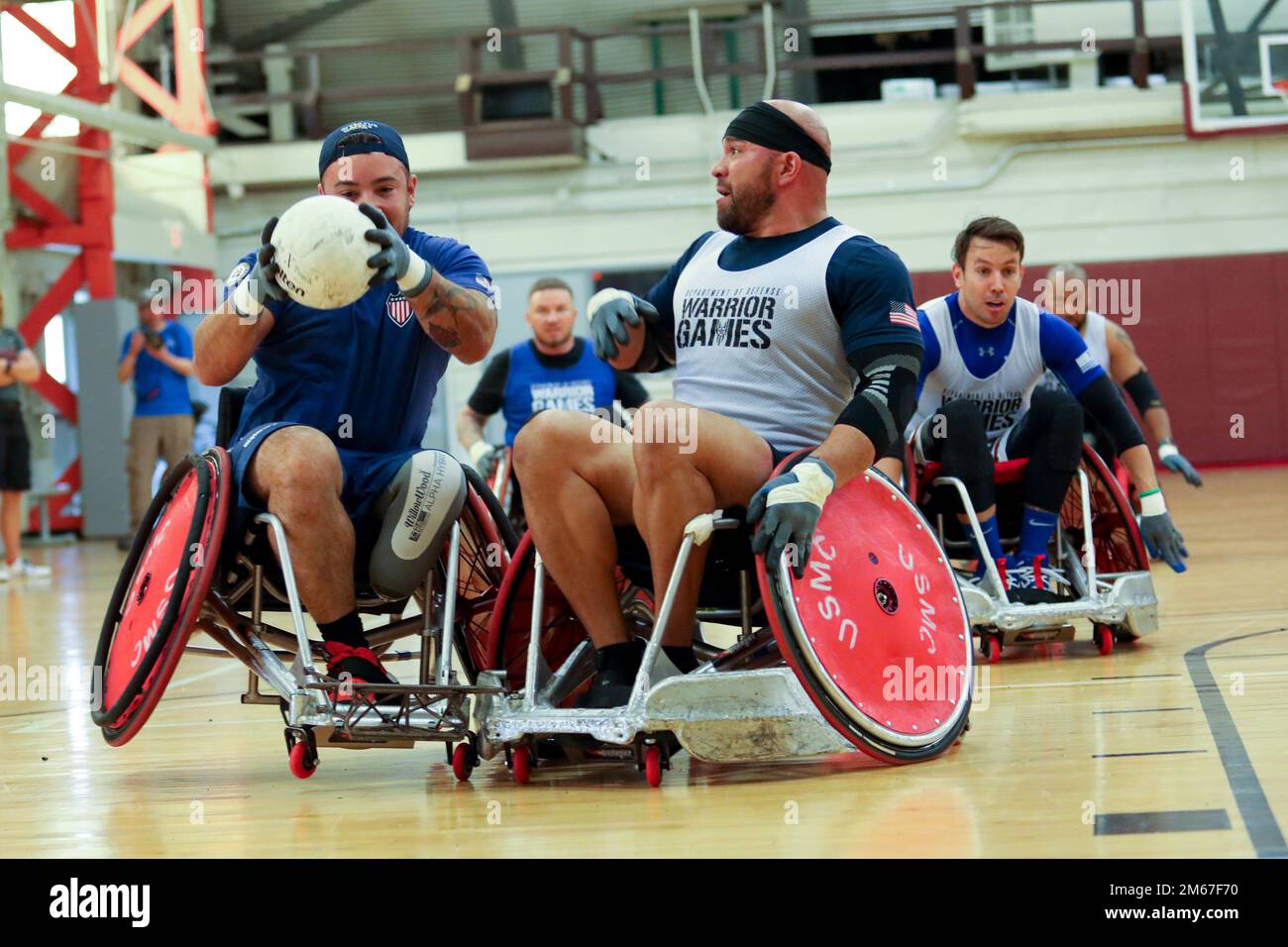 Retired U.S. Navy Hospital Corpsman Third Class Michael Diaz and U.S ...