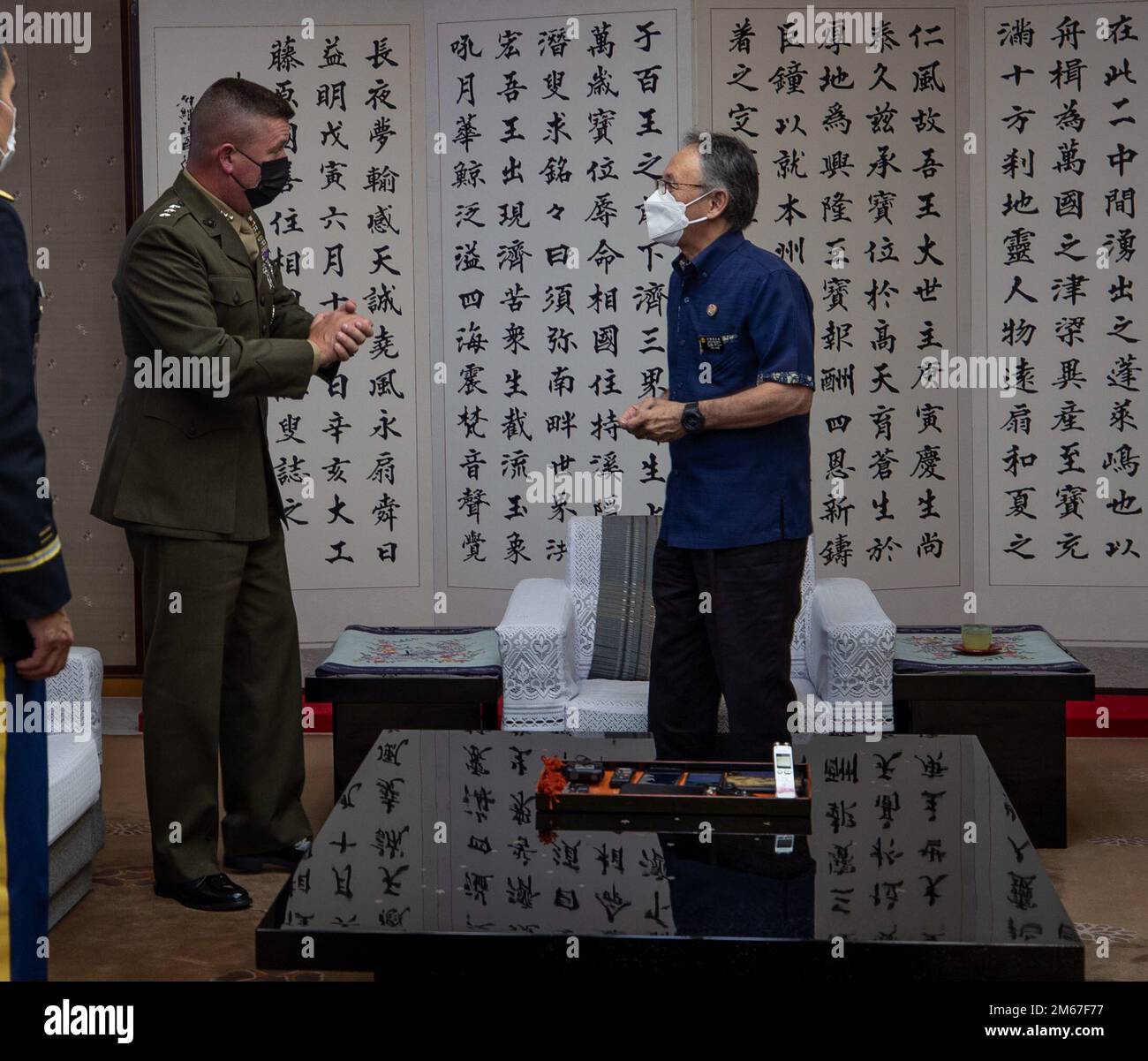 U.S. Marine Corps Lt. Gen. James Bierman, the III Marine Expeditionary ...