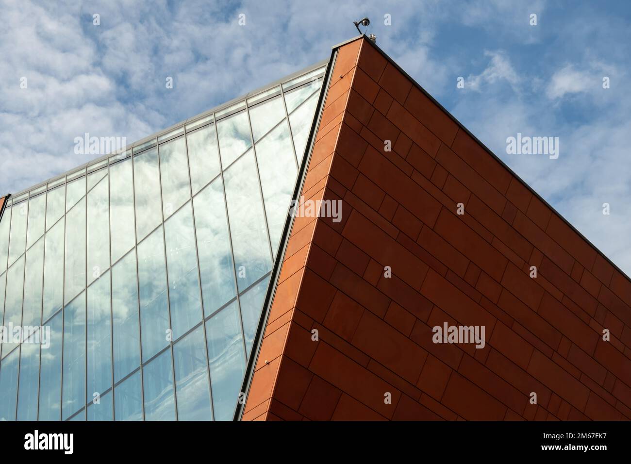 Gdansk Poland May 2022. Museum of the Second World War Modern exterior ...