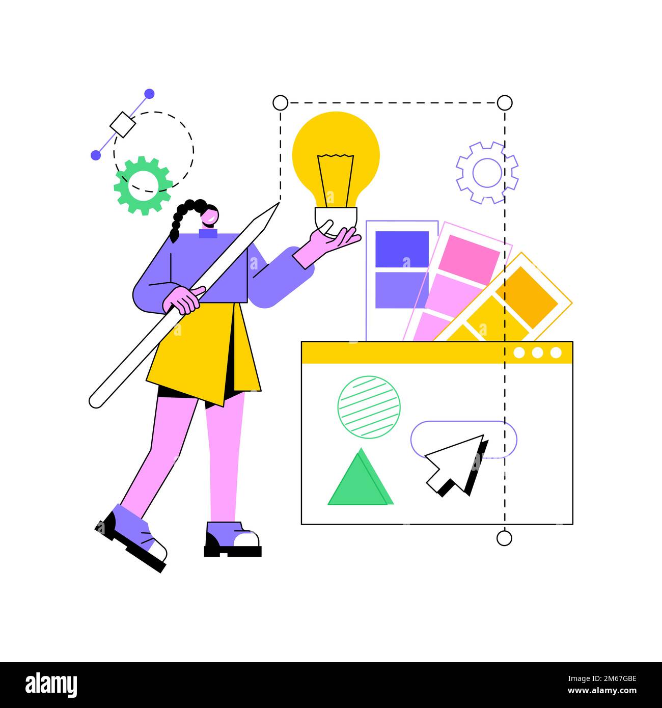 Logo design abstract concept vector illustration. Logo creation ...