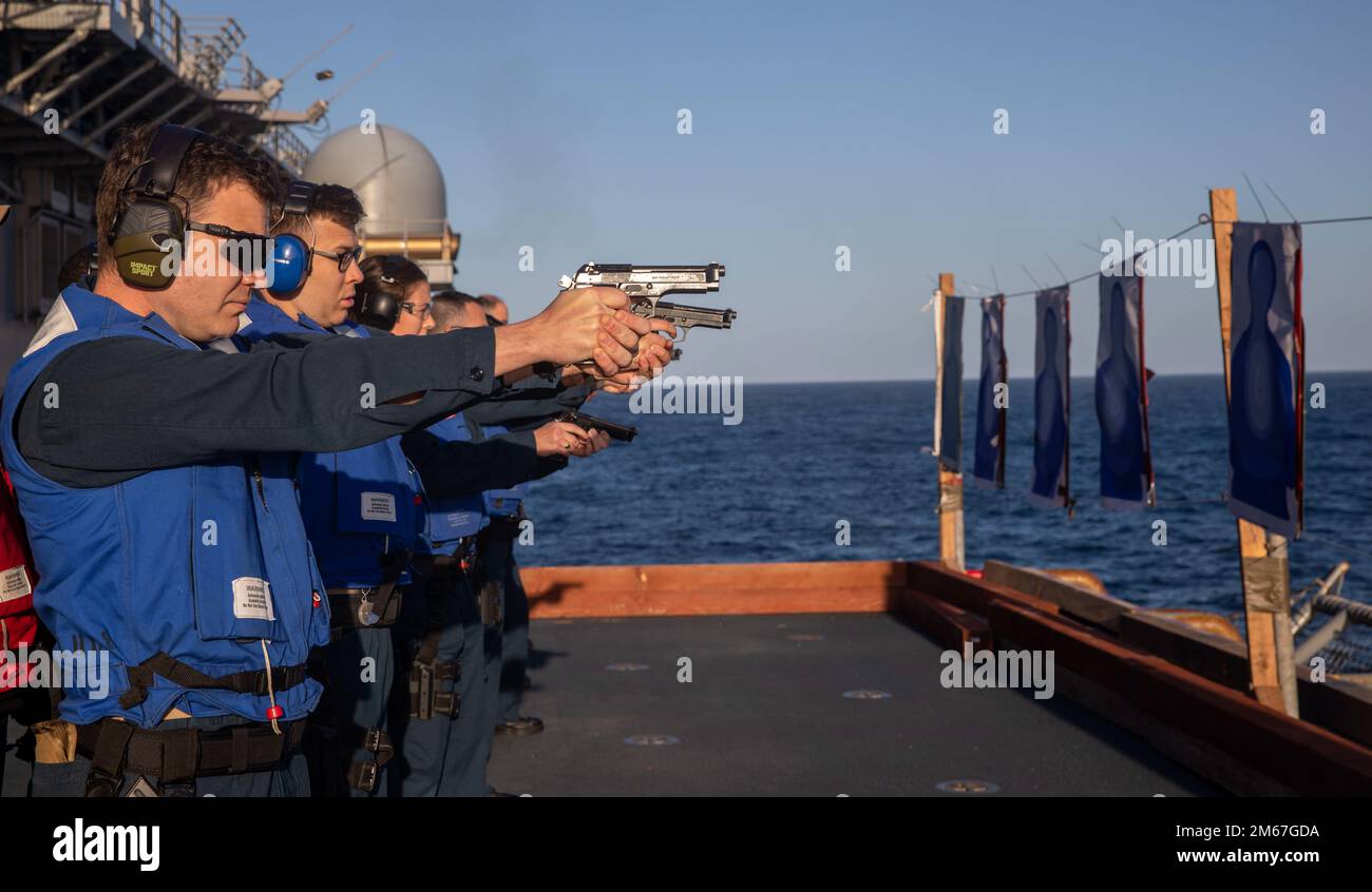 220413-N-XK047-1052 PACIFIC OCEAN (April 13, 2022) - Sailors fire M9 ...
