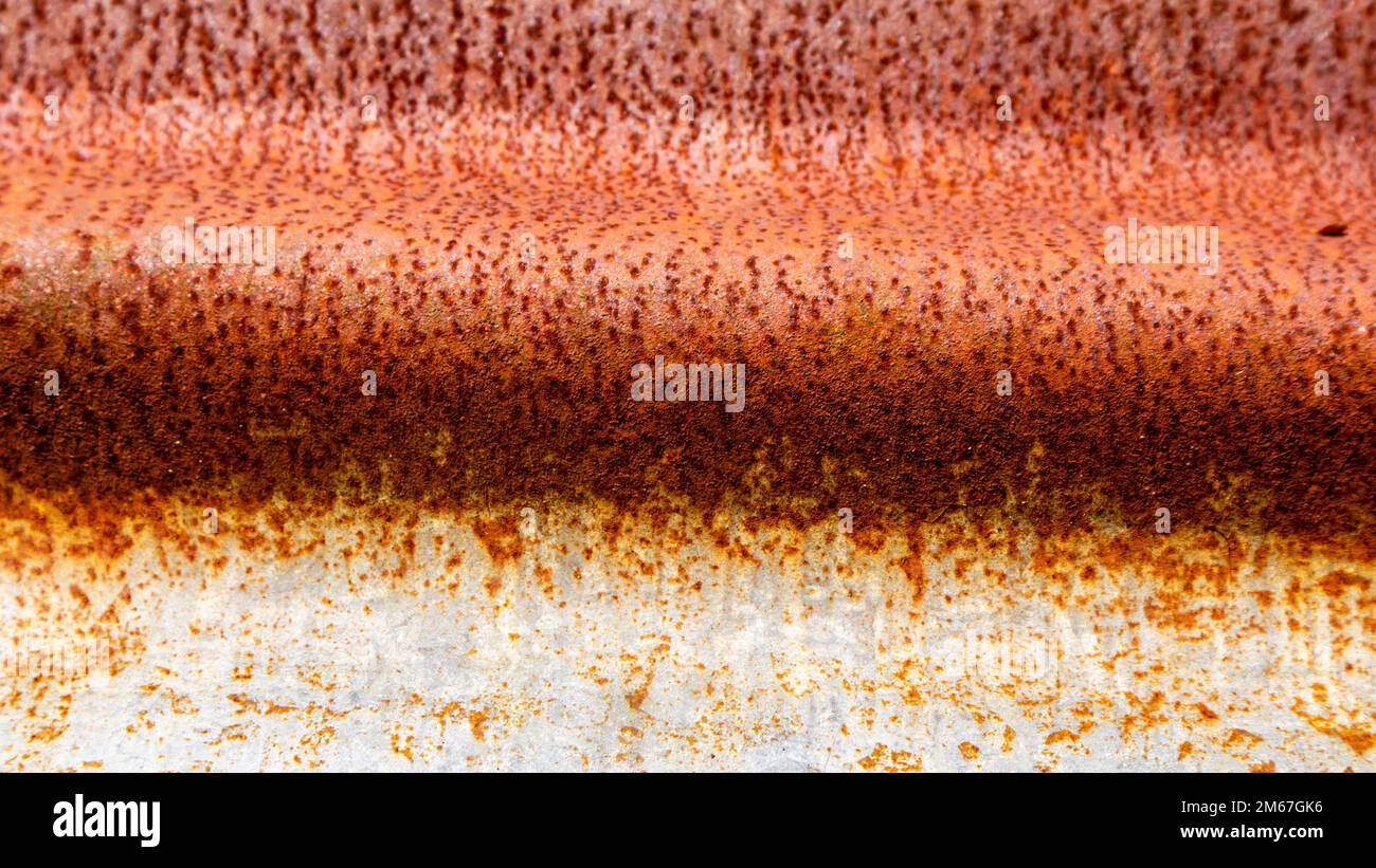 rusty zinc texture as background Stock Photo - Alamy
