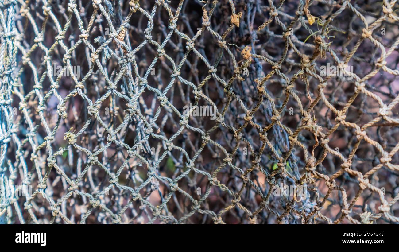 fish net texture as background Stock Photo - Alamy