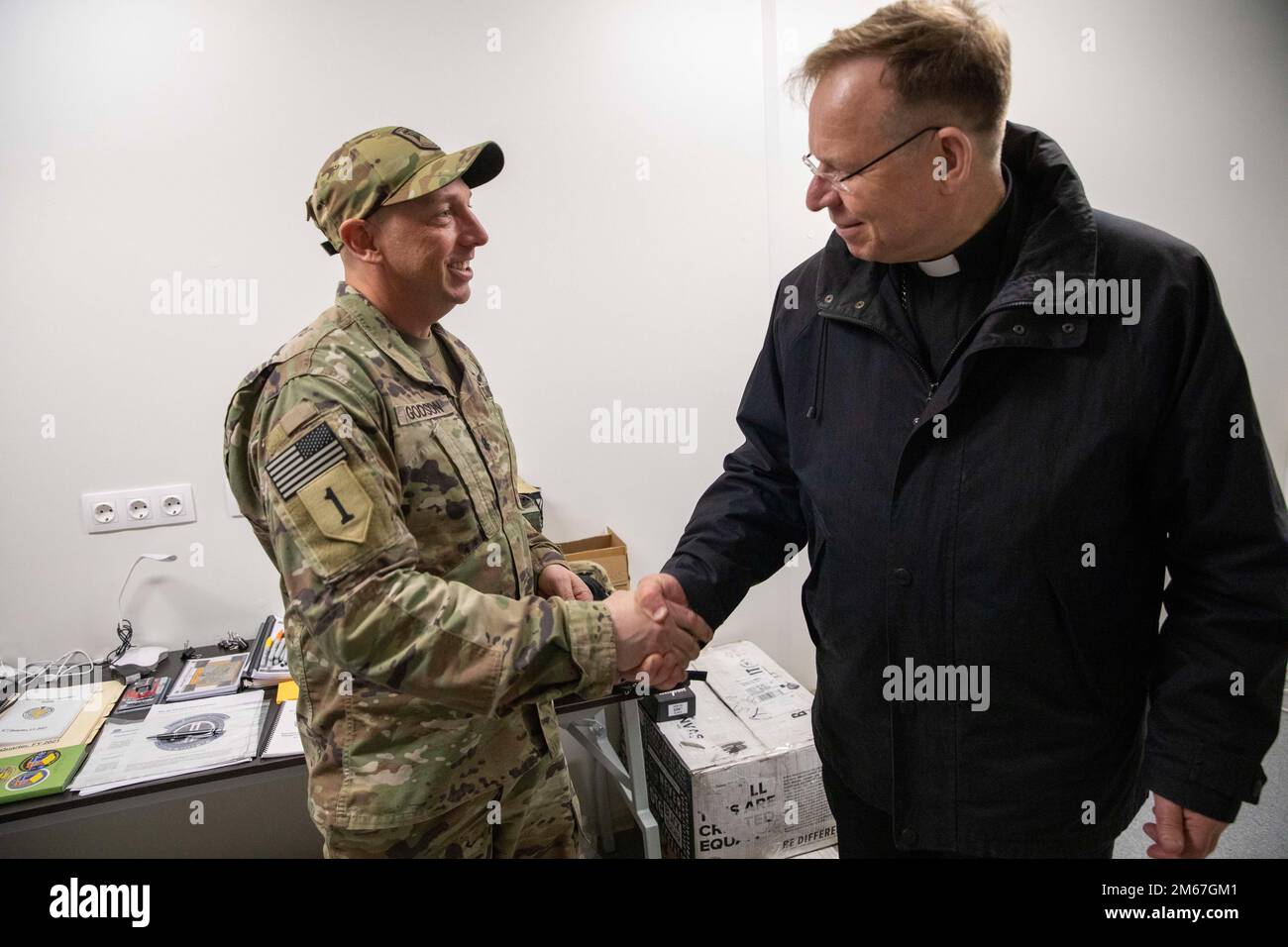 U.S. Army Lt. Col. Paul Godson, commander of 3rd Battalion, 66th ...