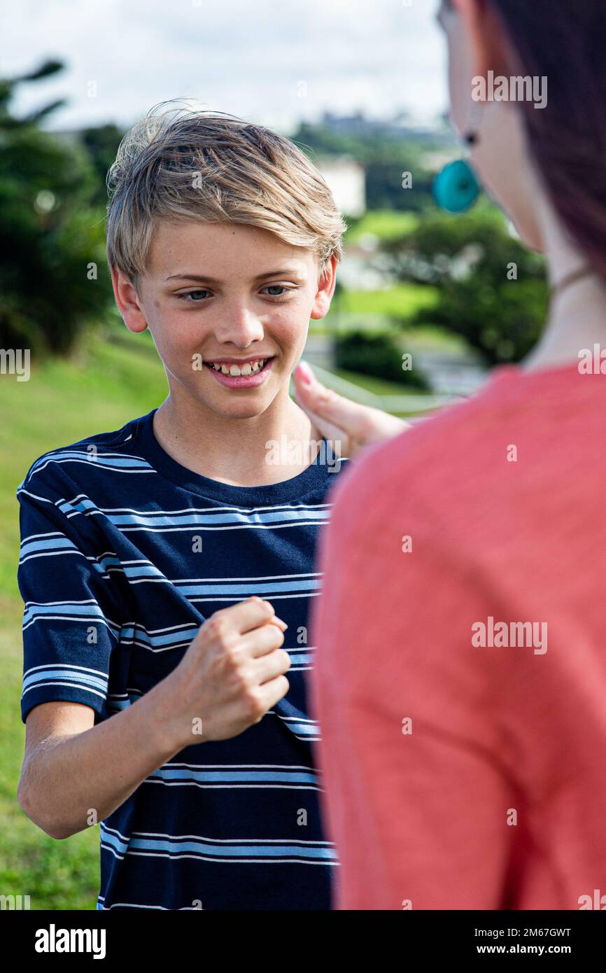 David Maciejewski, the son of Gunnery Sgt. Timothy Maciejewski, the ...