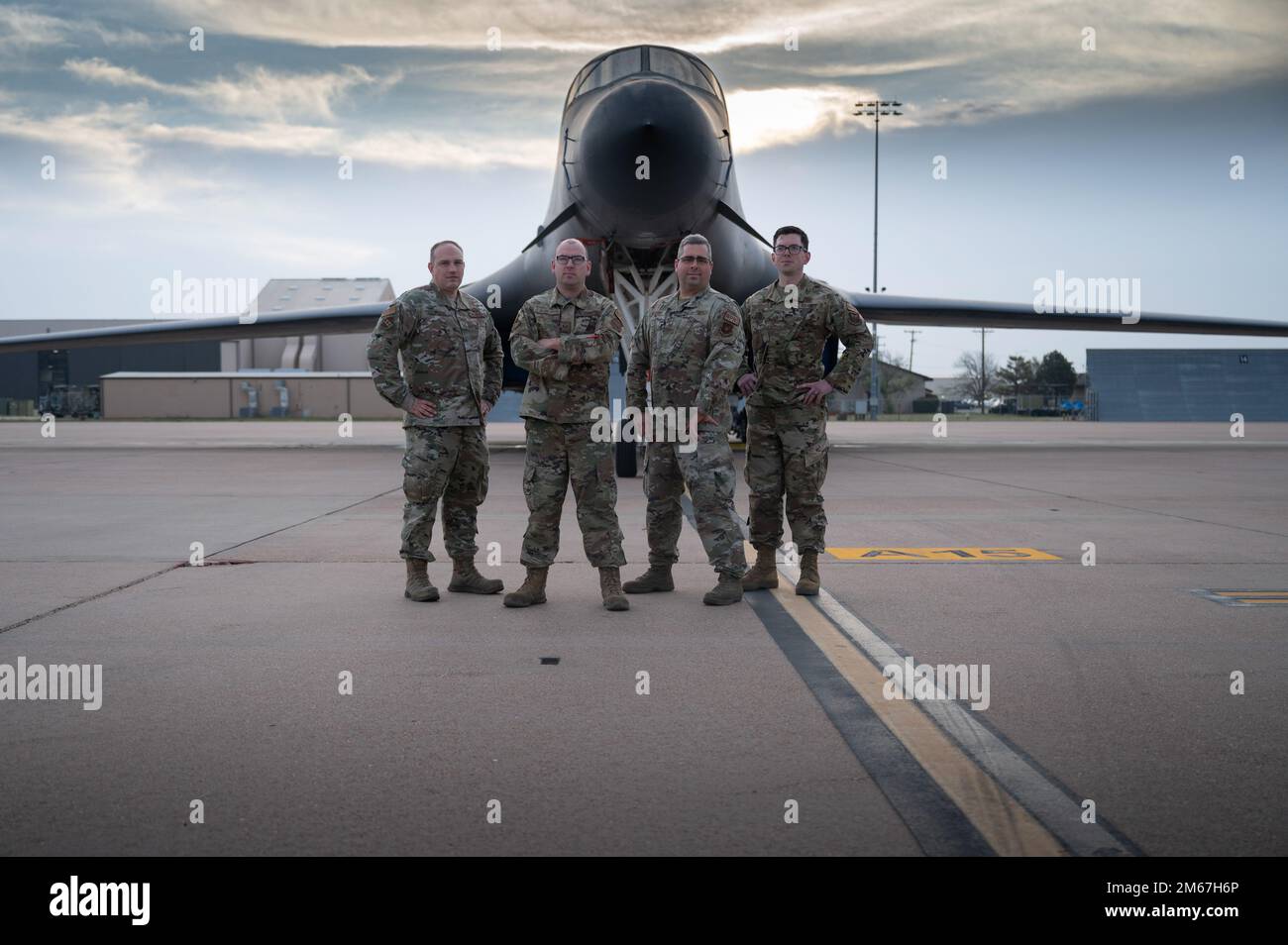 Tech Sgts Narley Wright, Cedric De Bourbon-Poisson, Brandon Morefield ...