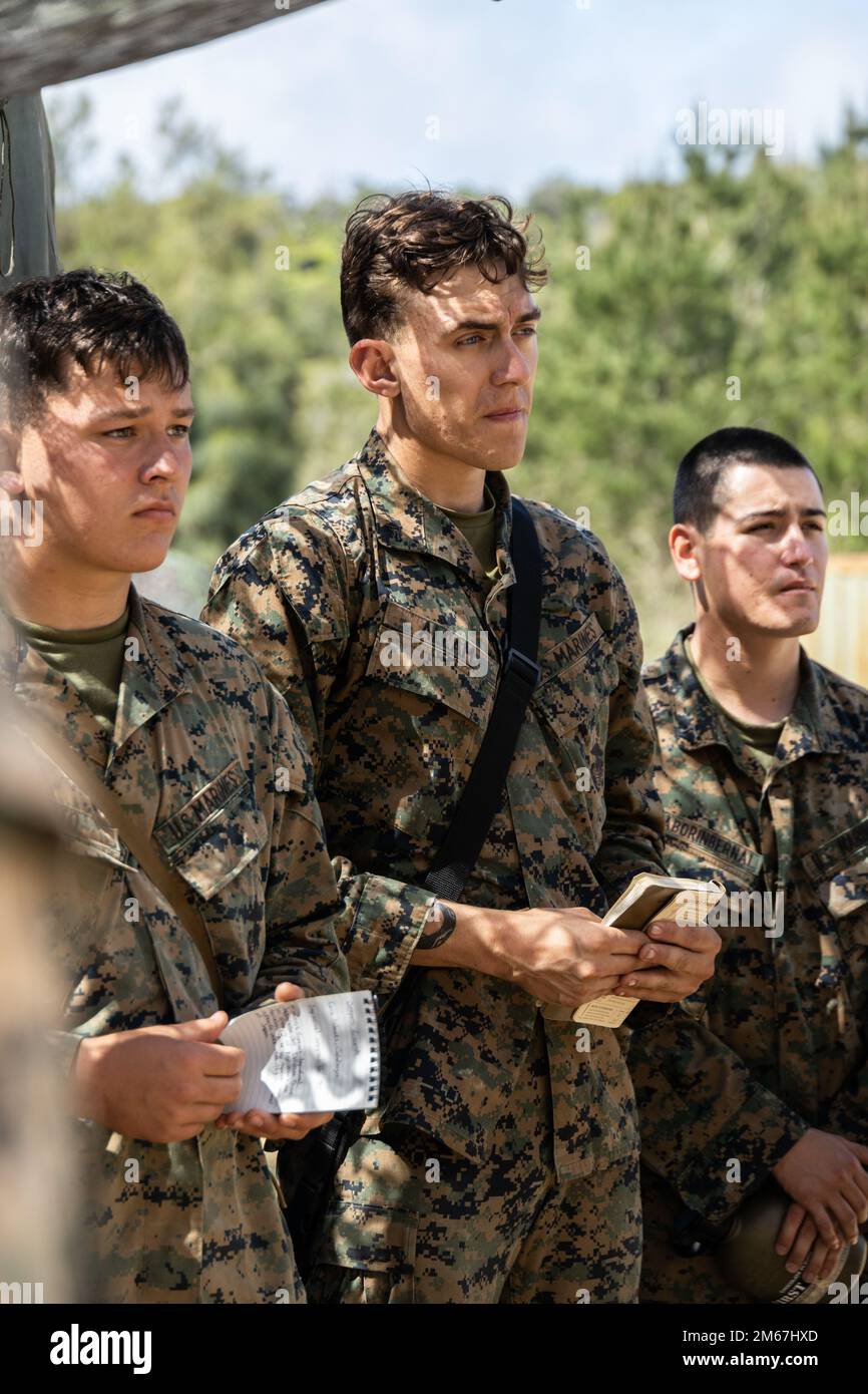 U.S. Marines with Ammunition Company, 3rd Sustainment Group ...