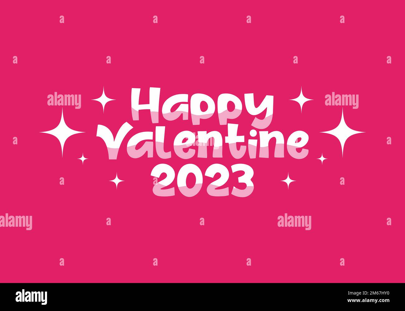 Pink 2023 Stock Vector Images - Alamy