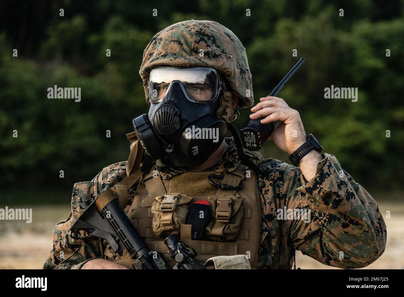 U.S. Marine Corps Sgt. Michael Wright, an ammunition technician with ...
