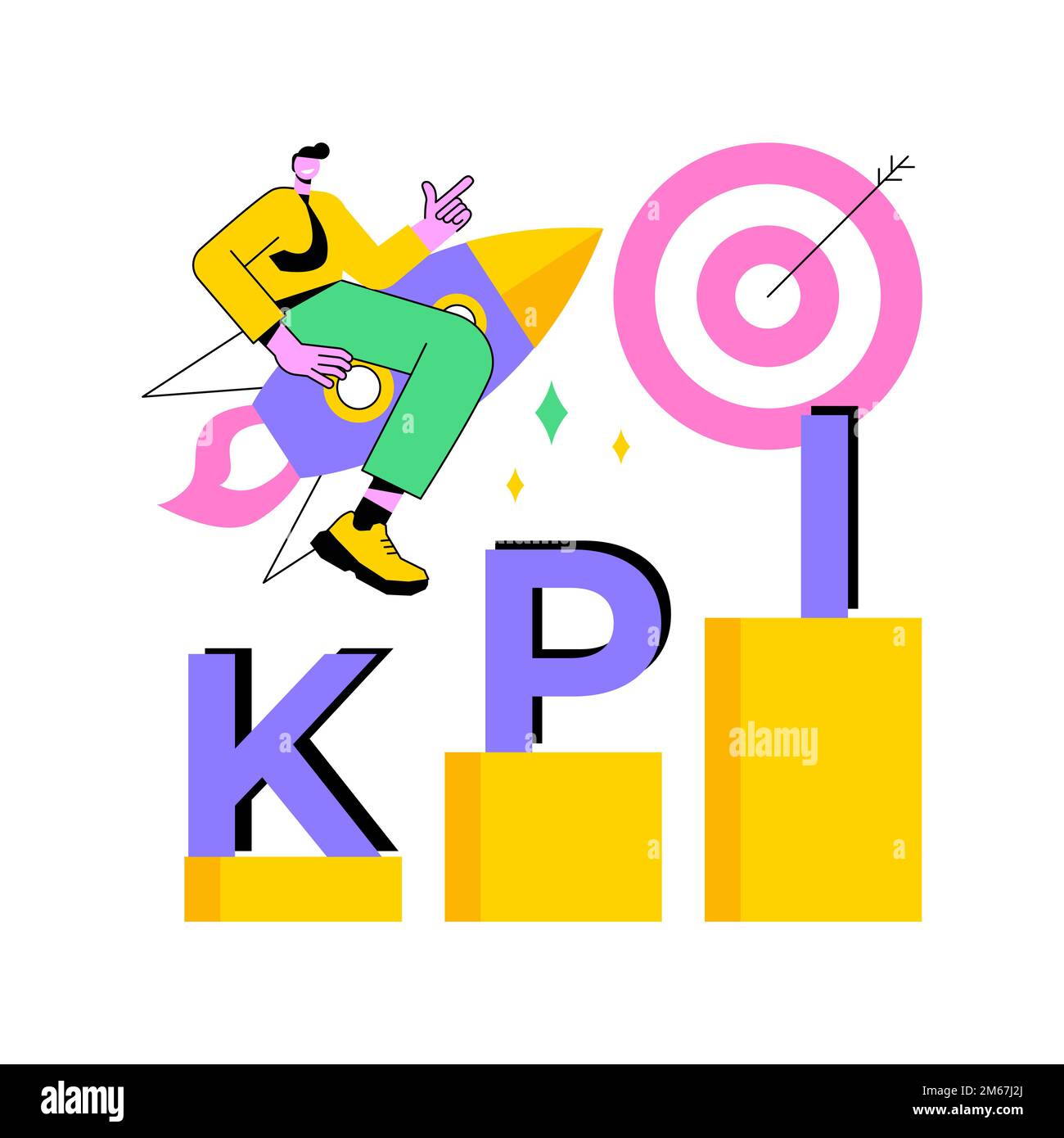 KPI abstract concept vector illustration. Key performance indicator ... KPI abstract concept vector illustration. Key performance indicator ...
