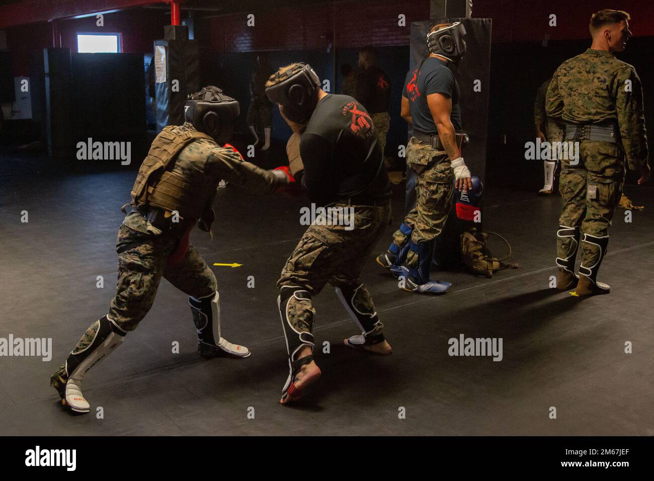 U.S. Marine Corps Staff Sgt. Donovan Mctague, Marine Arts Instructor ...