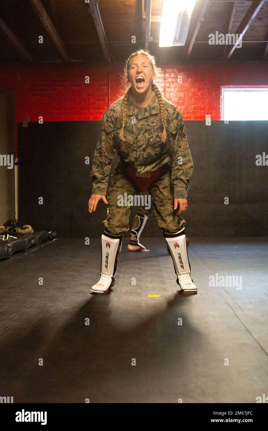 U.S. Marine Corps Cpl. Kyleigh Partridge, Martial Arts Instructor (MAI ...