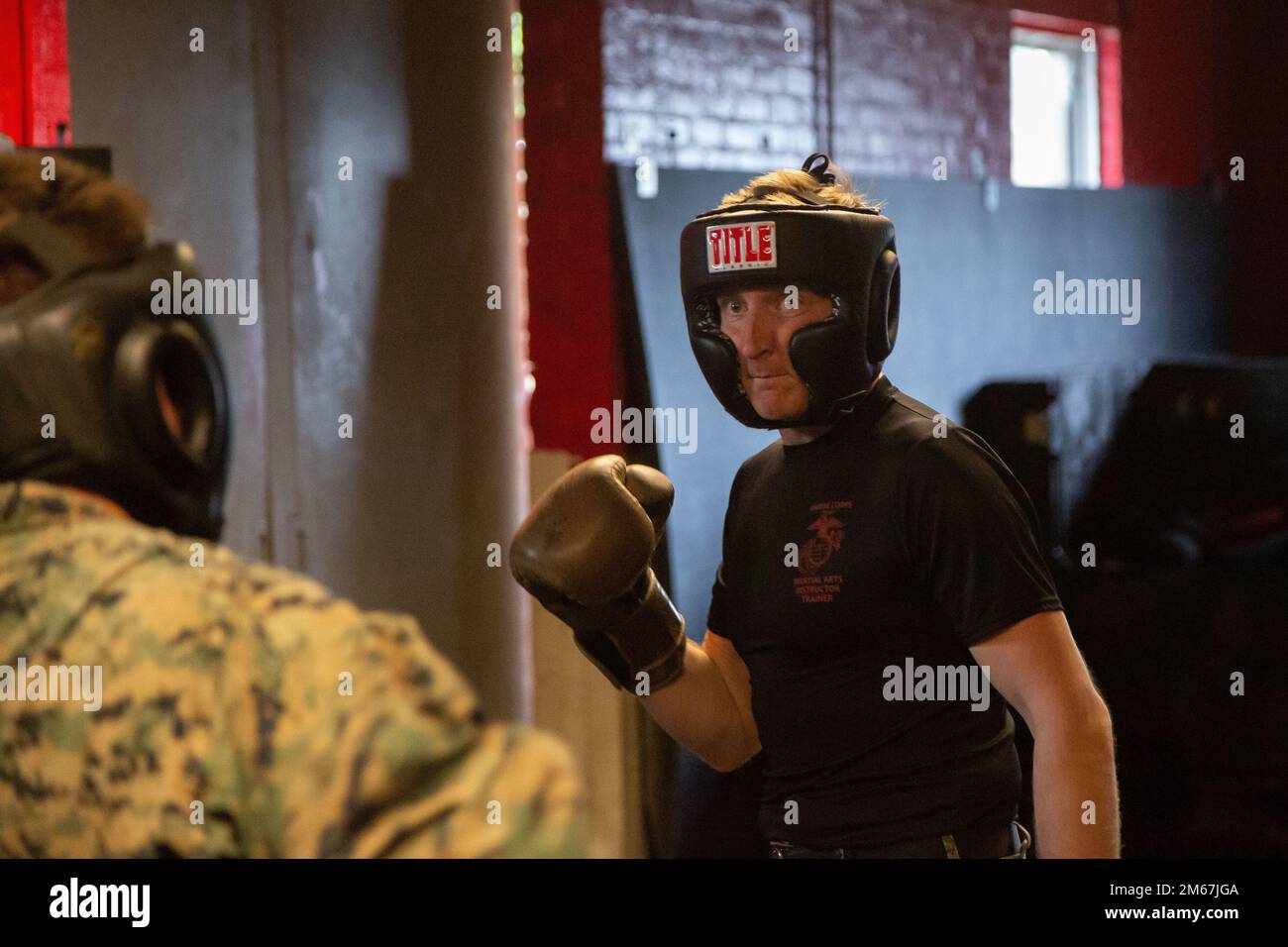 U.S. Marine Corps Staff Sgt. James Jernigan, Martial Arts Instructor ...