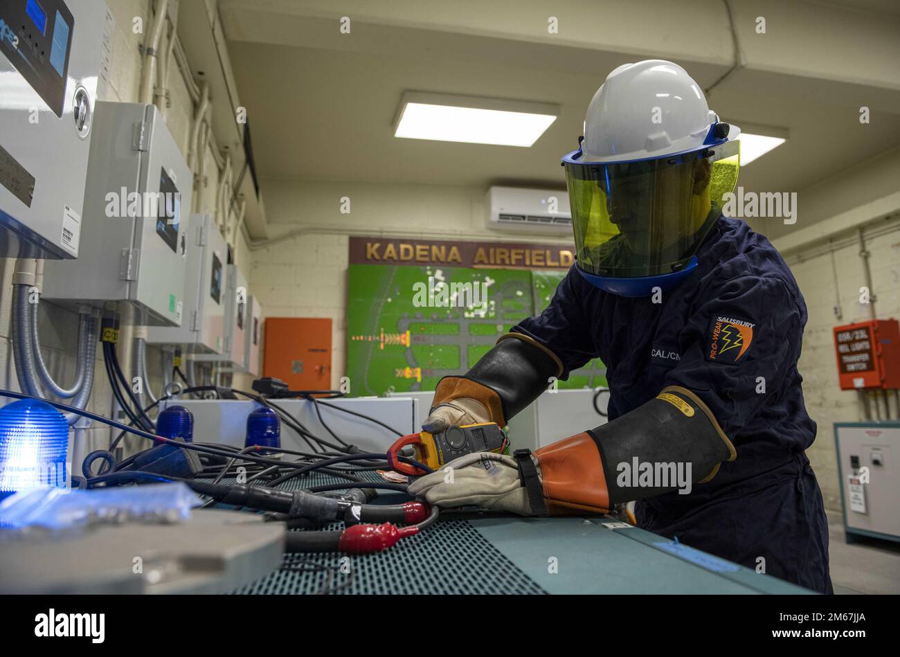 U.S. Air Force Senior Airman Zachary Walsmith, 18th Civil Engineer ...