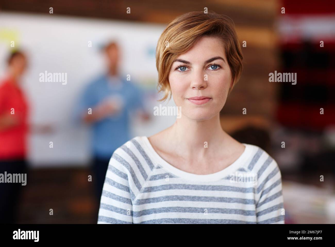 Ive made the right career choice. Portrait of a young female designer ...